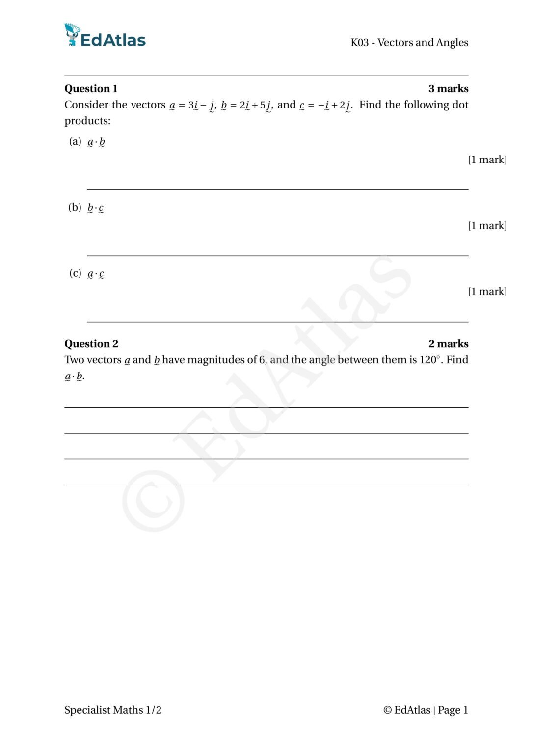 VCE Specialist Maths Tutoring | Expert Tutors – EdAtlas